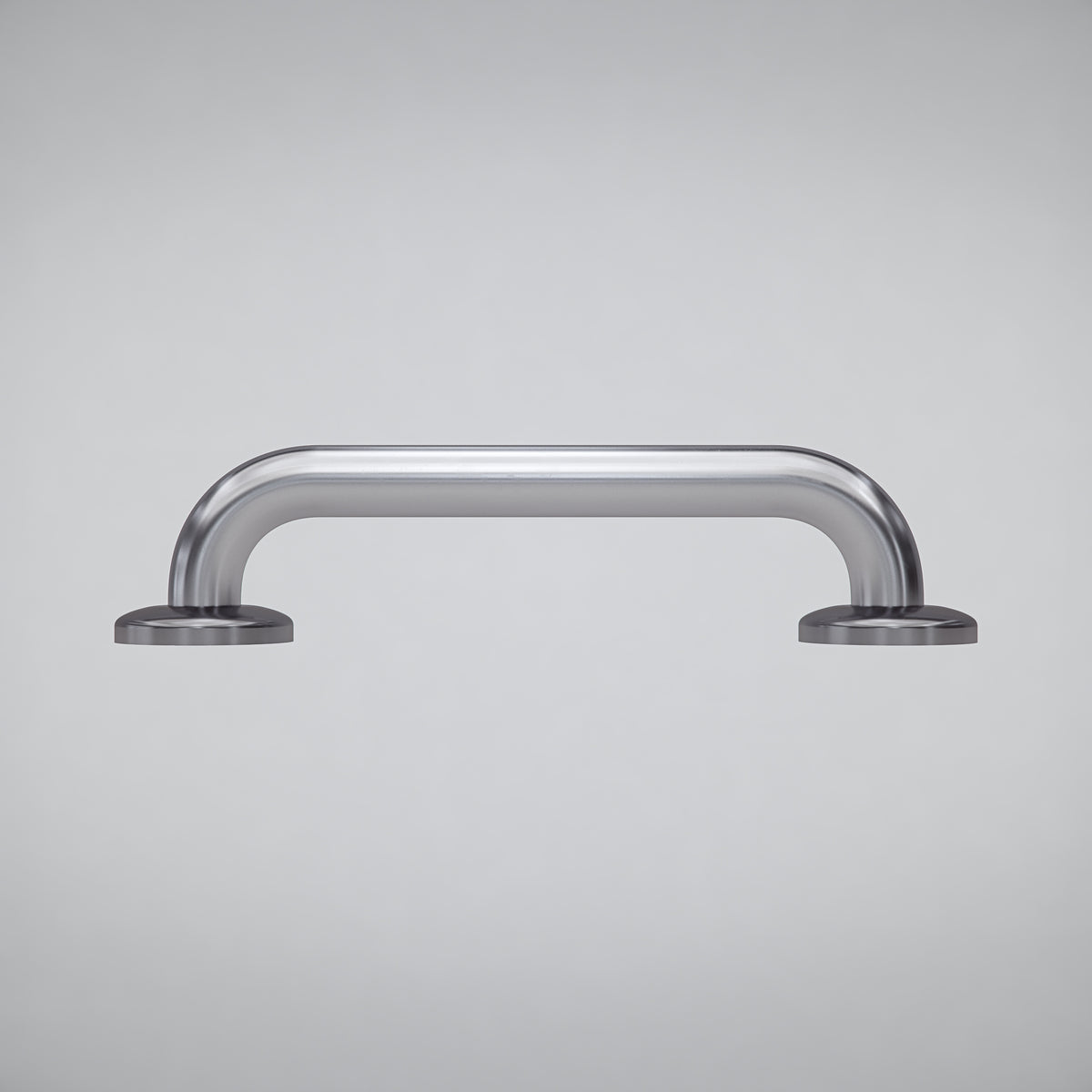 Stainless Steel Grab Rail - 32mm Straight Satin - Concealed Flange ...